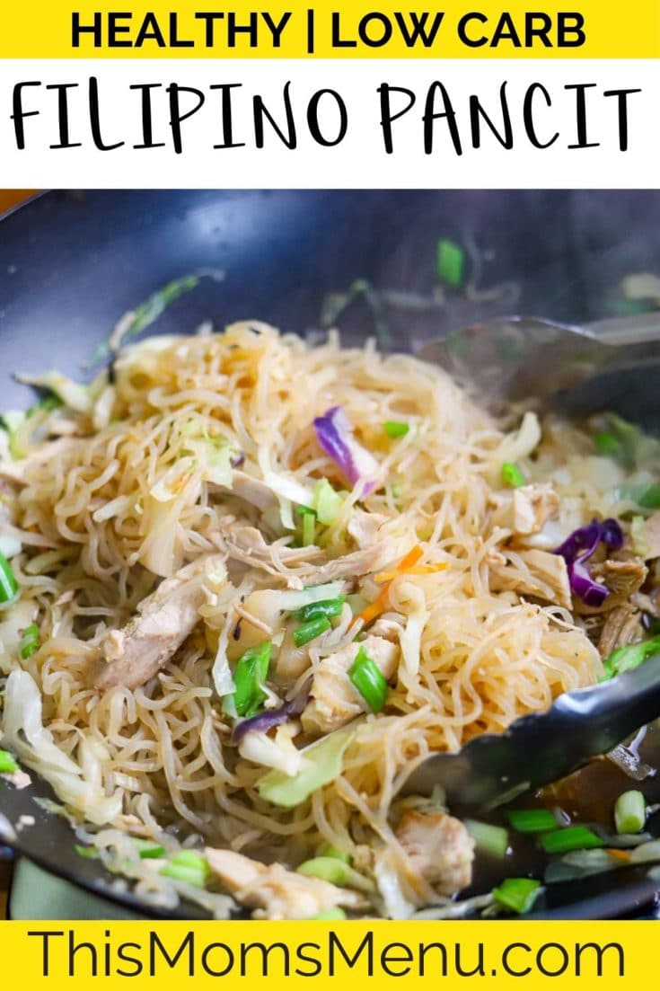 Easy and Healthy Filipino Pancit - This Moms Menu