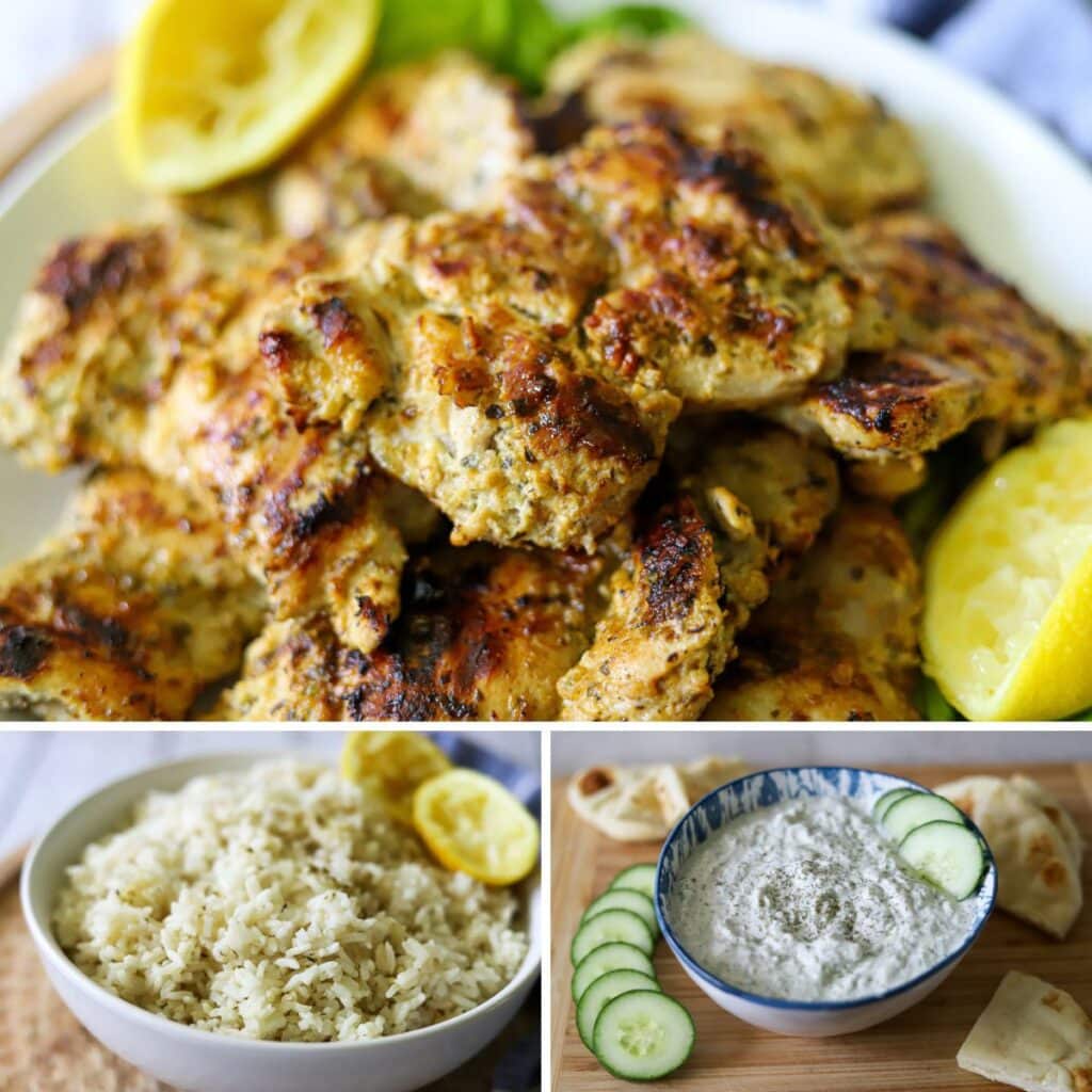 Greek Chicken Tzatziki Bowls (Great for Meal Prep!) - This Moms Menu
